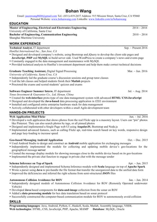Bohan_Wang_Resume_new | PDF