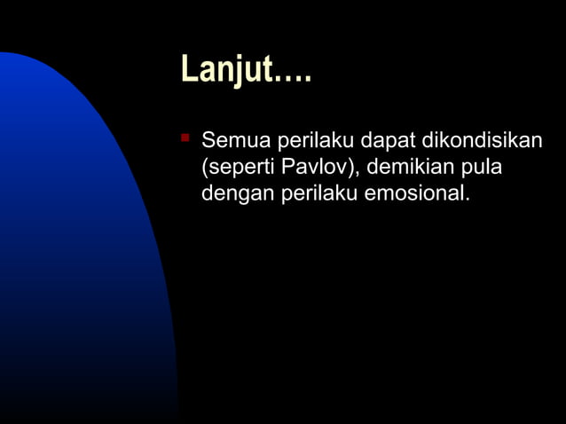 Behaviorisme | PPT