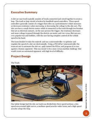 Final Slot Car Report | DOCX
