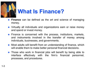 Introduction to Business Finance and its importance. | PPT