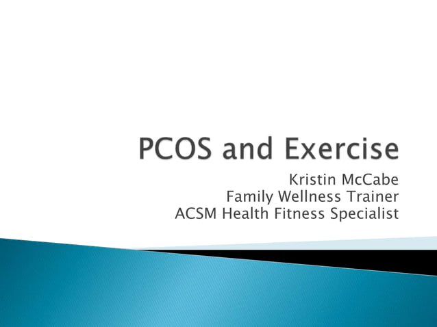 PCOS and Exercise | PPT