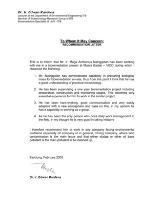 Edwan Reference | PDF