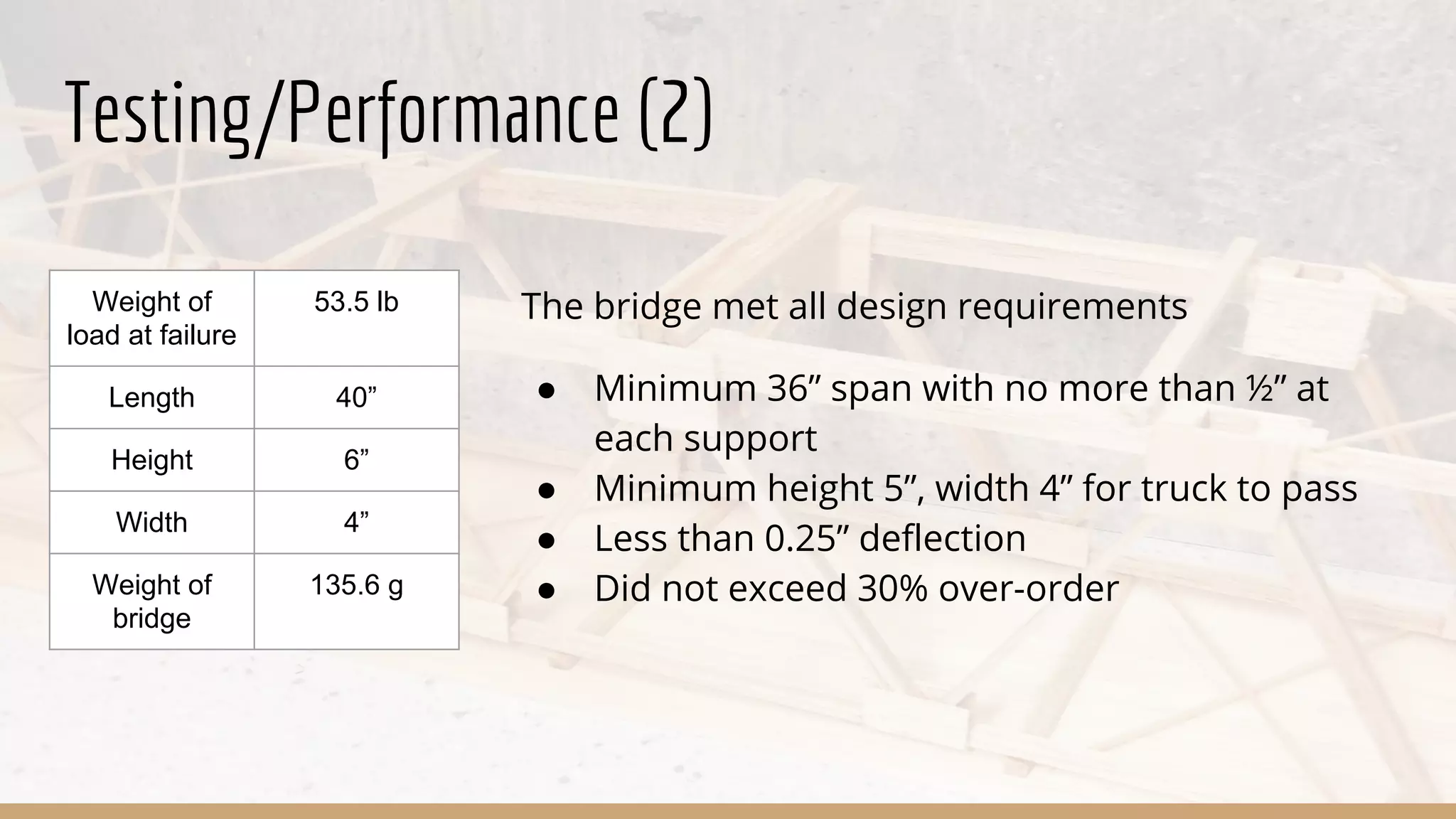 Final Presentation (Balsa Wood Bridge Design) | PDF