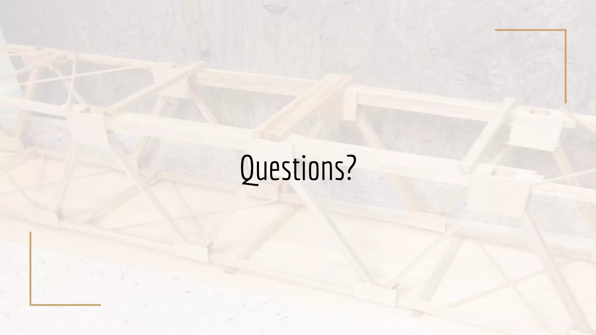 Final Presentation (Balsa Wood Bridge Design) | PDF