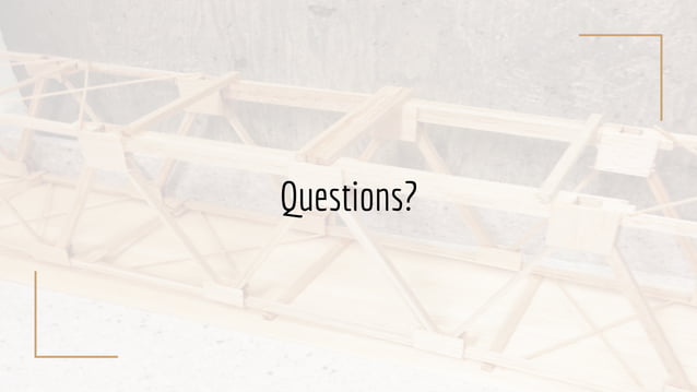 Final Presentation (Balsa Wood Bridge Design) | PDF | Woodworking ...