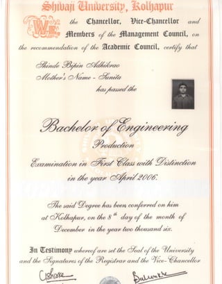 4.Engg Certificate | PDF