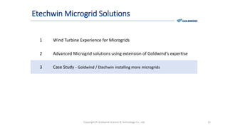 Goldwind - Microgrid Case Study | PDF