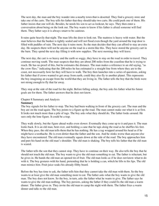 enotes-road-mccarthy-summary | PDF