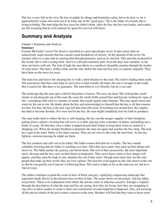 enotes-road-mccarthy-summary | PDF