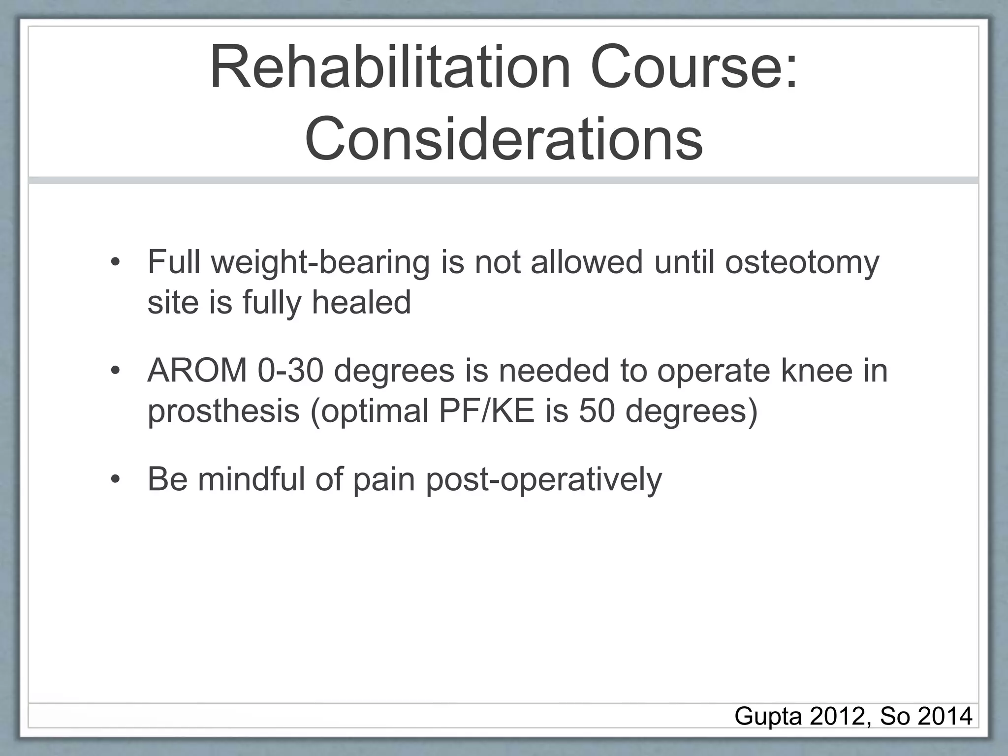 Rotationplasty | PPTX