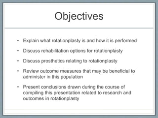 Rotationplasty | PPTX