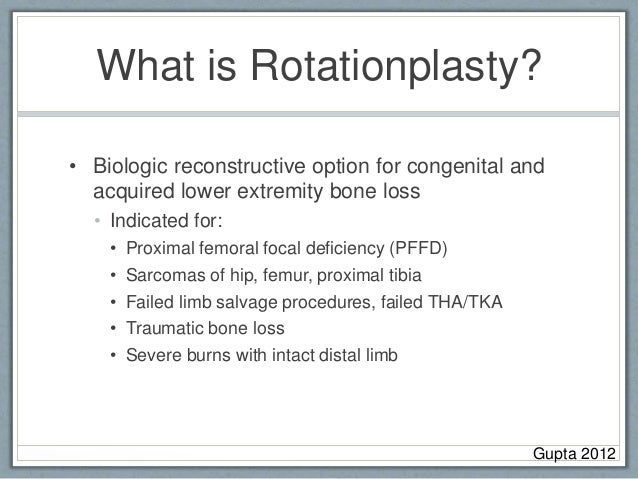 Rotationplasty