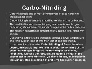 GEARS HEAT TREATMENT | PPT