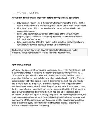 MPLS | PDF