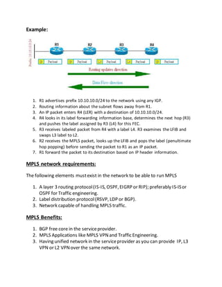 MPLS | PDF
