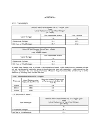 Virtual Outriggers in Tall Buildings | PDF