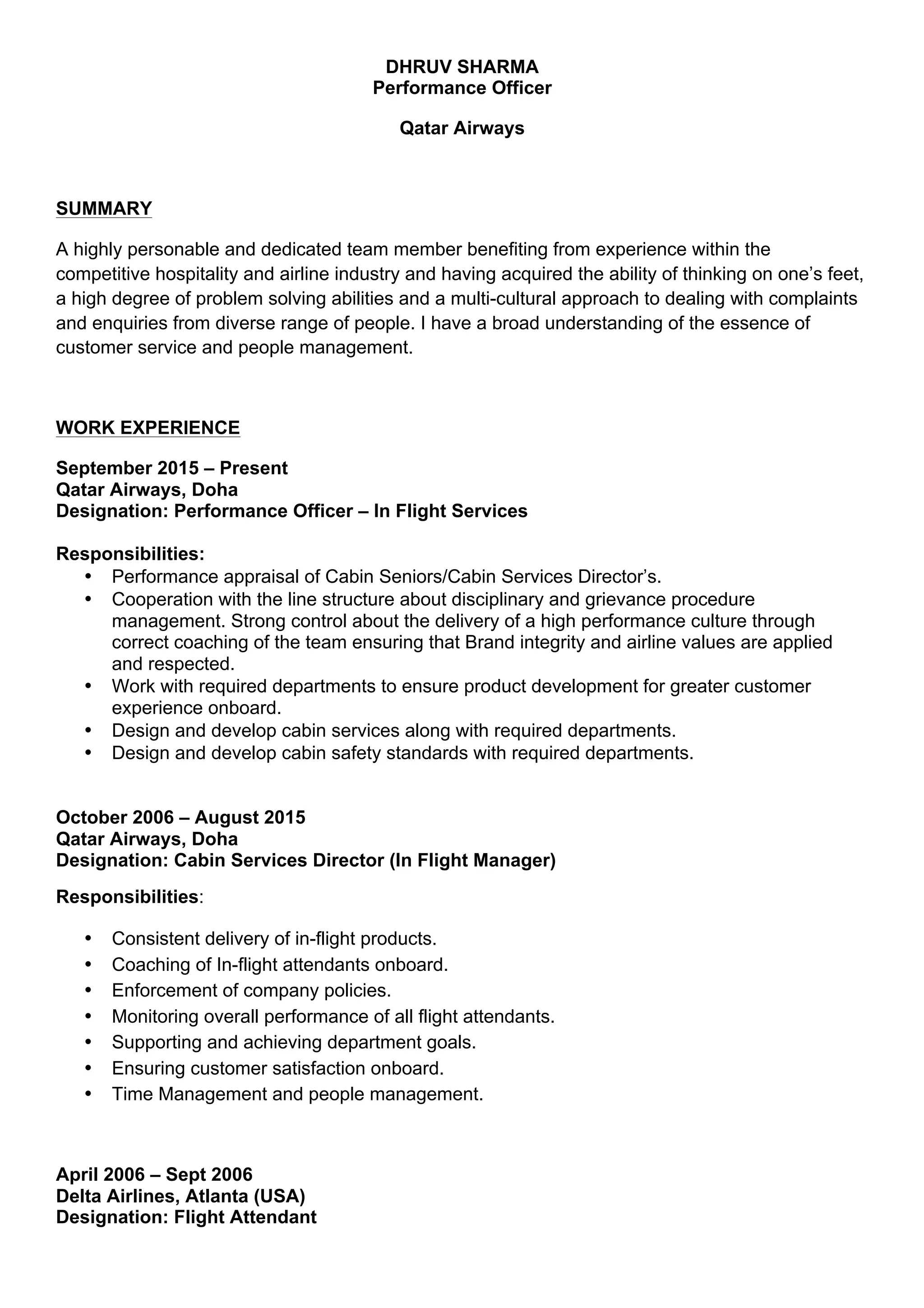 DHRUV SHARMA CV | PDF