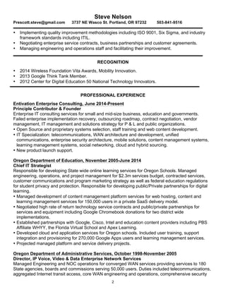 SteveNelsonCurrentResume | PDF
