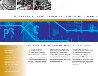 Thrive Brochure | PPT