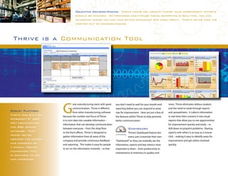 Thrive Brochure | PPT