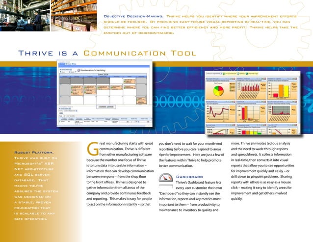 Thrive Brochure | PPT