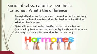 BHRT Presentation | PPTX