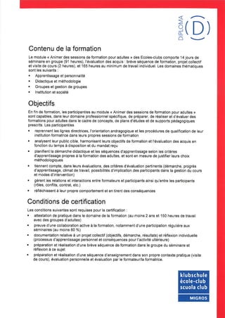 Certificat FSEA | PDF