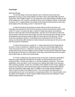 Senior Design Project Final Report | DOCX