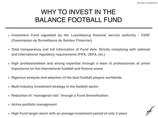 Balance Football Fund | PDF