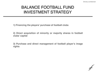 Balance Football Fund | PDF