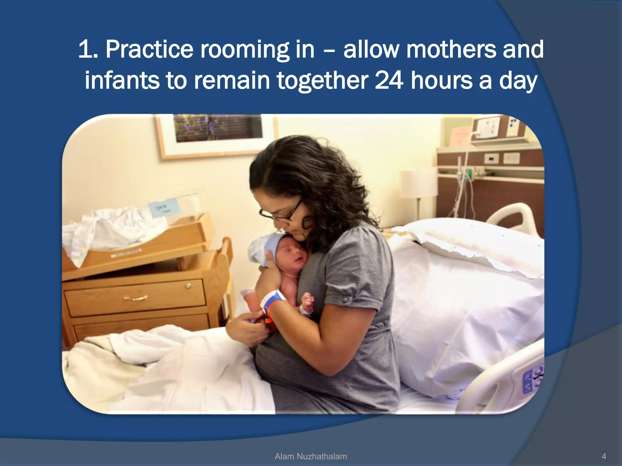 Baby Friendly Hospital Initiative (BFHI Ten Successful Steps) | PDF