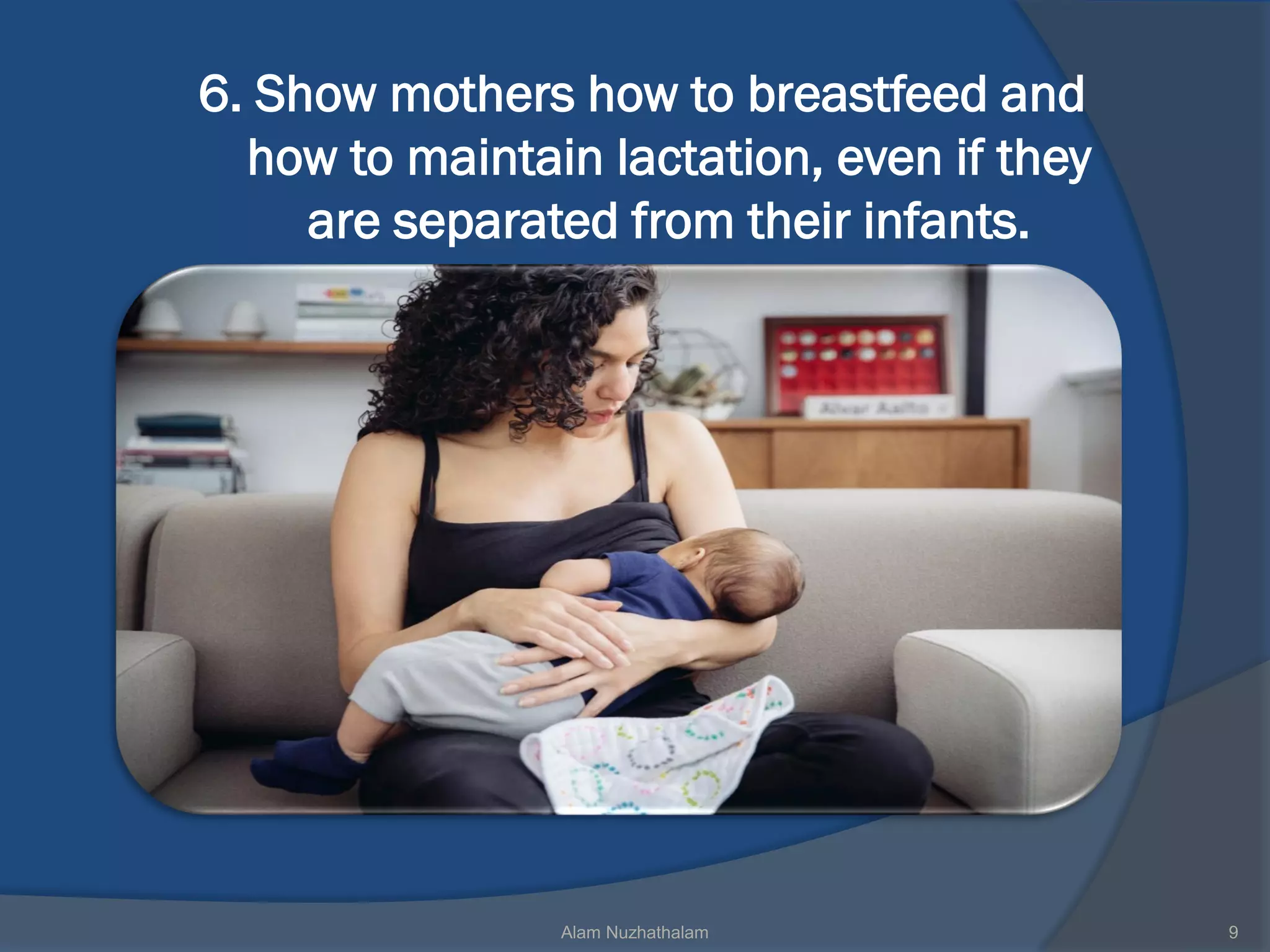 Baby Friendly Hospital Initiative (BFHI Ten Successful Steps) | PDF