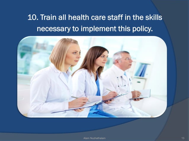 Baby Friendly Hospital Initiative (BFHI Ten Successful Steps) | PDF ...