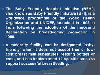 Baby Friendly Hospital Initiative (BFHI Ten Successful Steps) | PDF