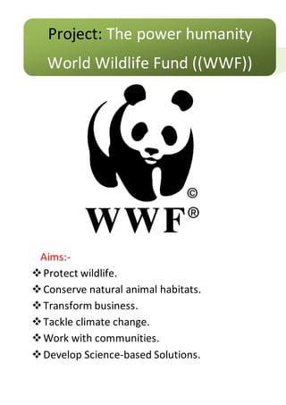 World wildlife fund | PDF