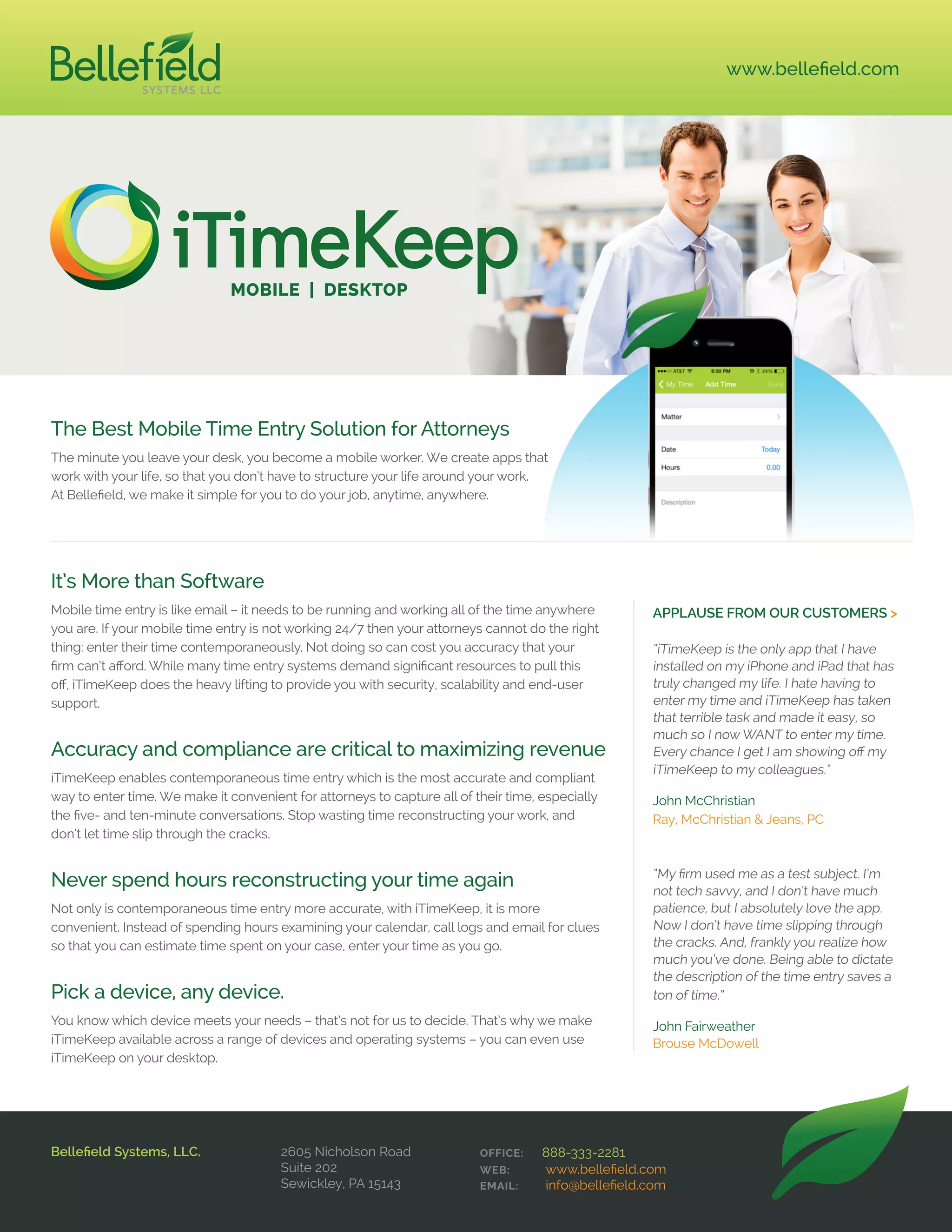 iTimeKeep Datasheet | PDF