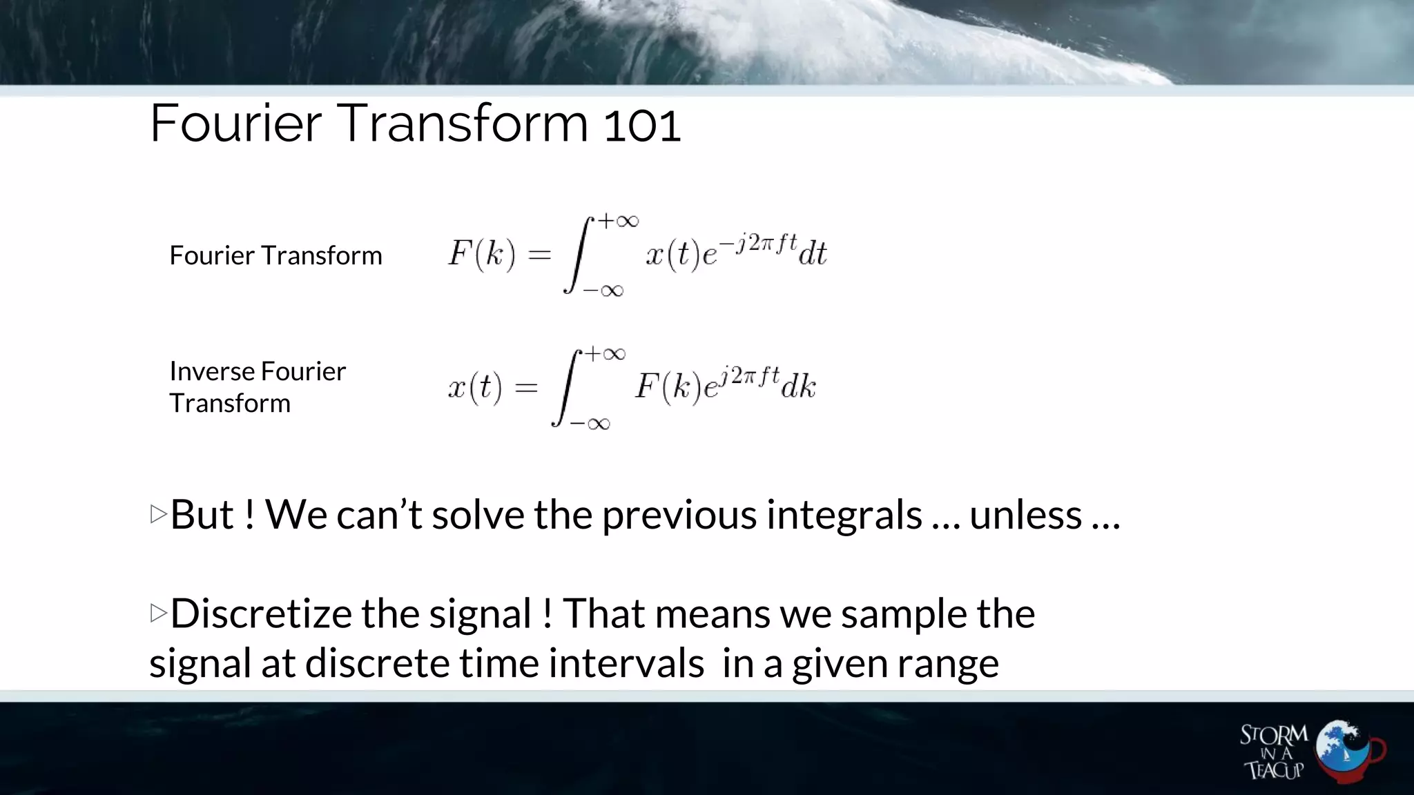 An introduction to Realistic Ocean Rendering through FFT - Fabio ...