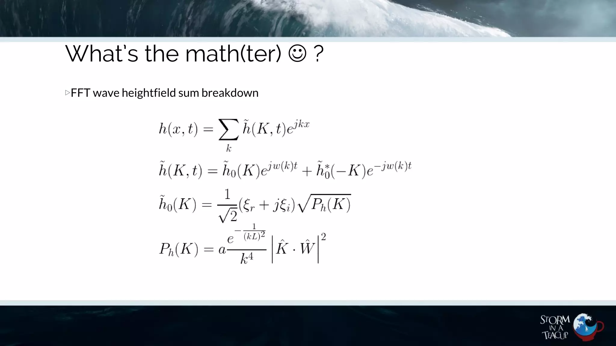 An Introduction To Realistic Ocean Rendering Through Fft Fabio