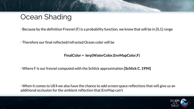 An introduction to Realistic Ocean Rendering through FFT - Fabio Suriano - Codemotion Rome 2017 ...