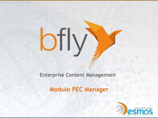 Bfly - modulo PEC manager | PPT