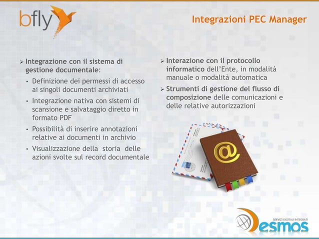 Bfly - modulo PEC manager | PPT