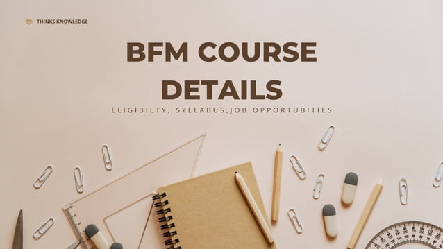 BFM course | PPT
