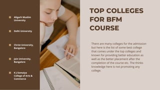 BFM course | PDF