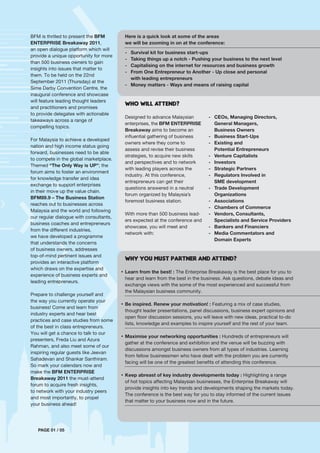 BFM Enterprise breakaway | PDF