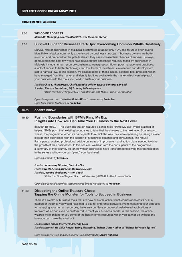 BFM Enterprise breakaway | PDF