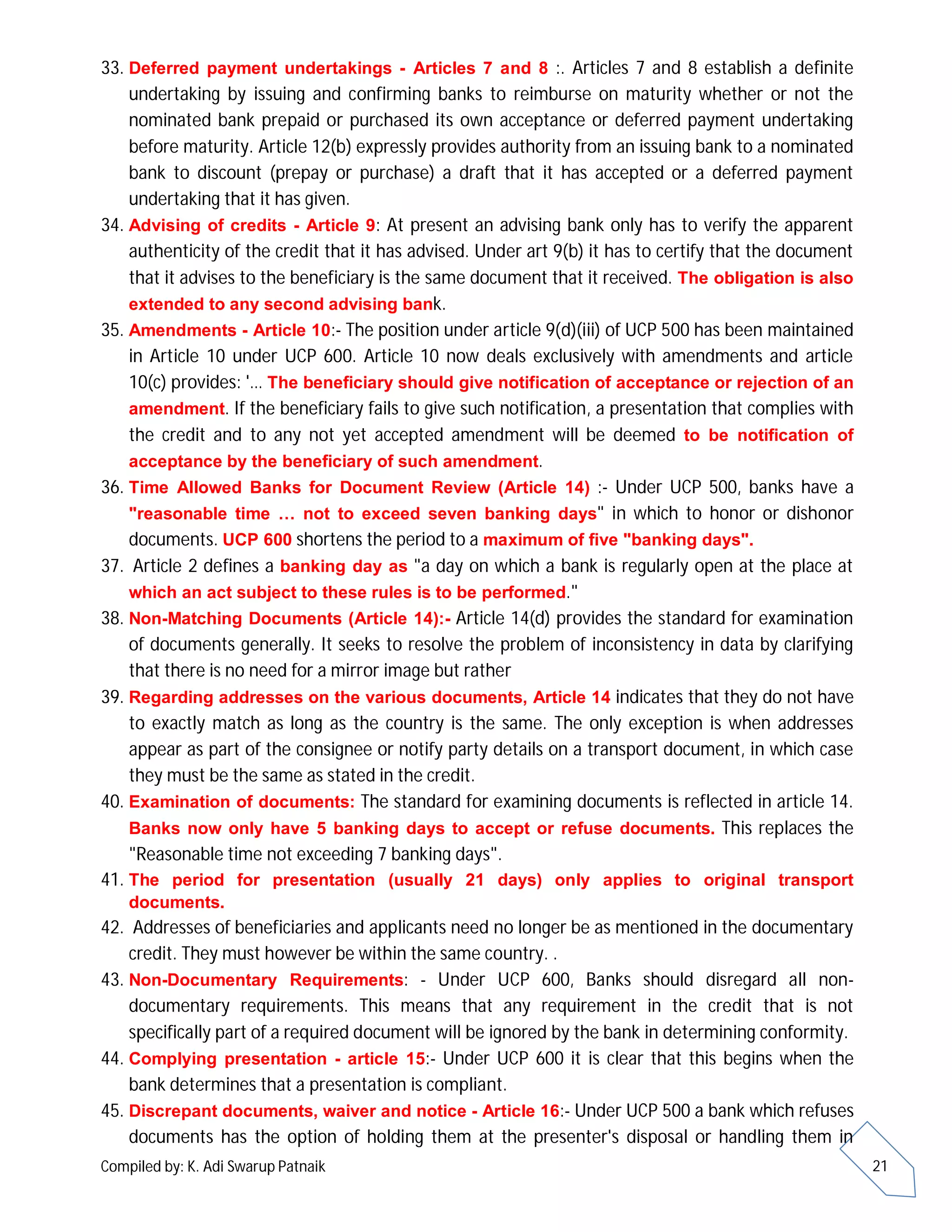 Bfm important points | PDF