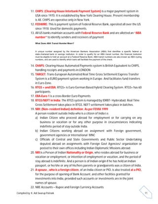 Bfm important points | PDF