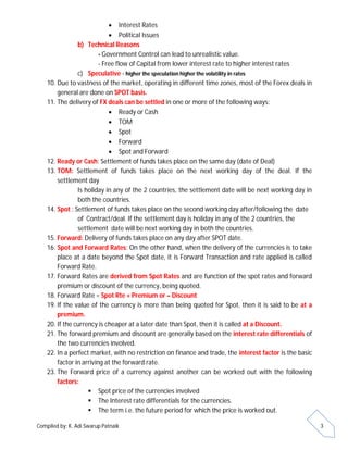 Bfm important points | PDF