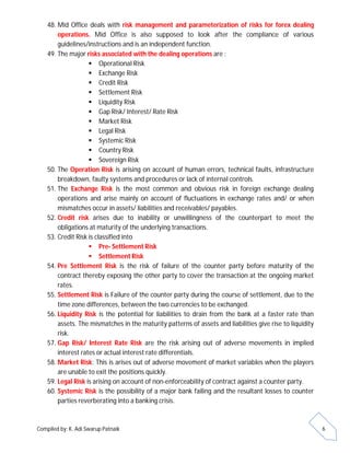 Bfm important points | PDF