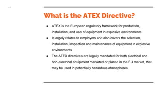 Interpreting Hazardous Locations Markings For IECEx Equipment | PPT